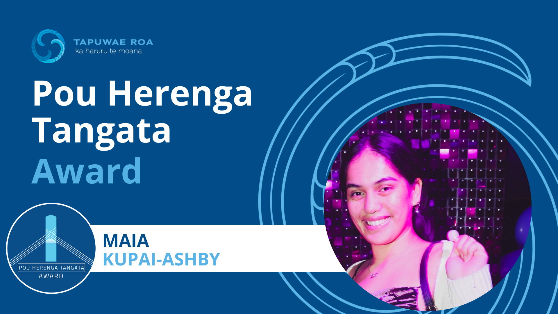 Maia Kupai-Ashby – Tapuwae Roa